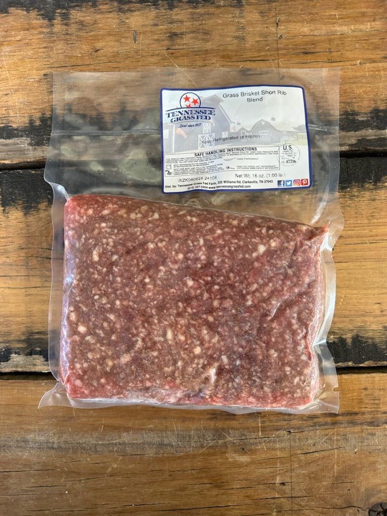 Grass Brisket & Short Rib Blend – Tennessee Grass Fed
